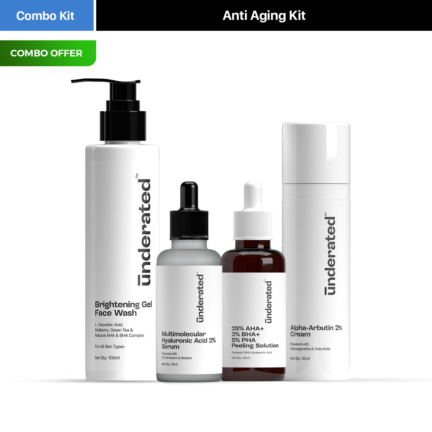Anti Ageing Routine Combo Kit – Most Underated